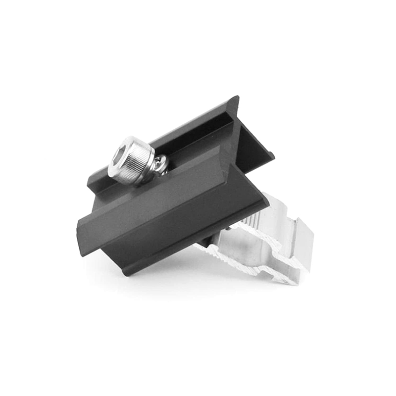 Black solar panel middle clamp - Jingbang Industrial