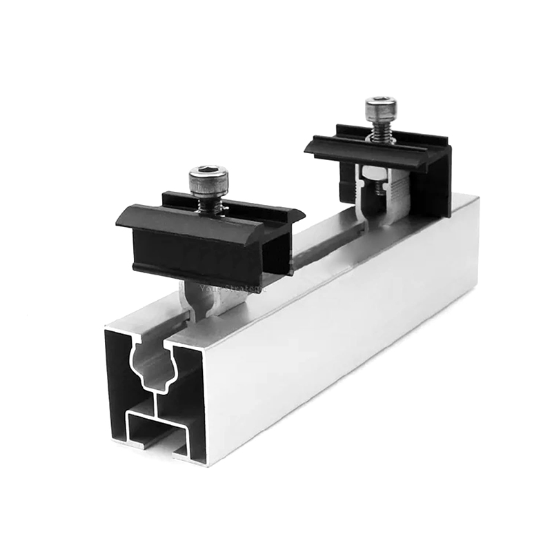 Black solar panel clamp - Jingbang Industrial